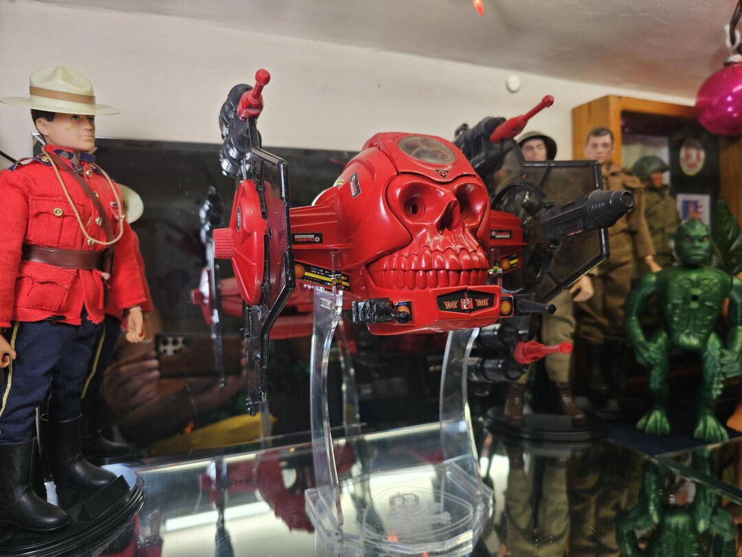 Vintage 1982 Palitoy Action Force Red Shadows Robo Skull, 80% Complete ...