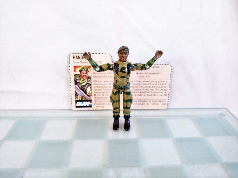 1983 Hasbro GI Joe Stalker ARAH With File Card | Etsy