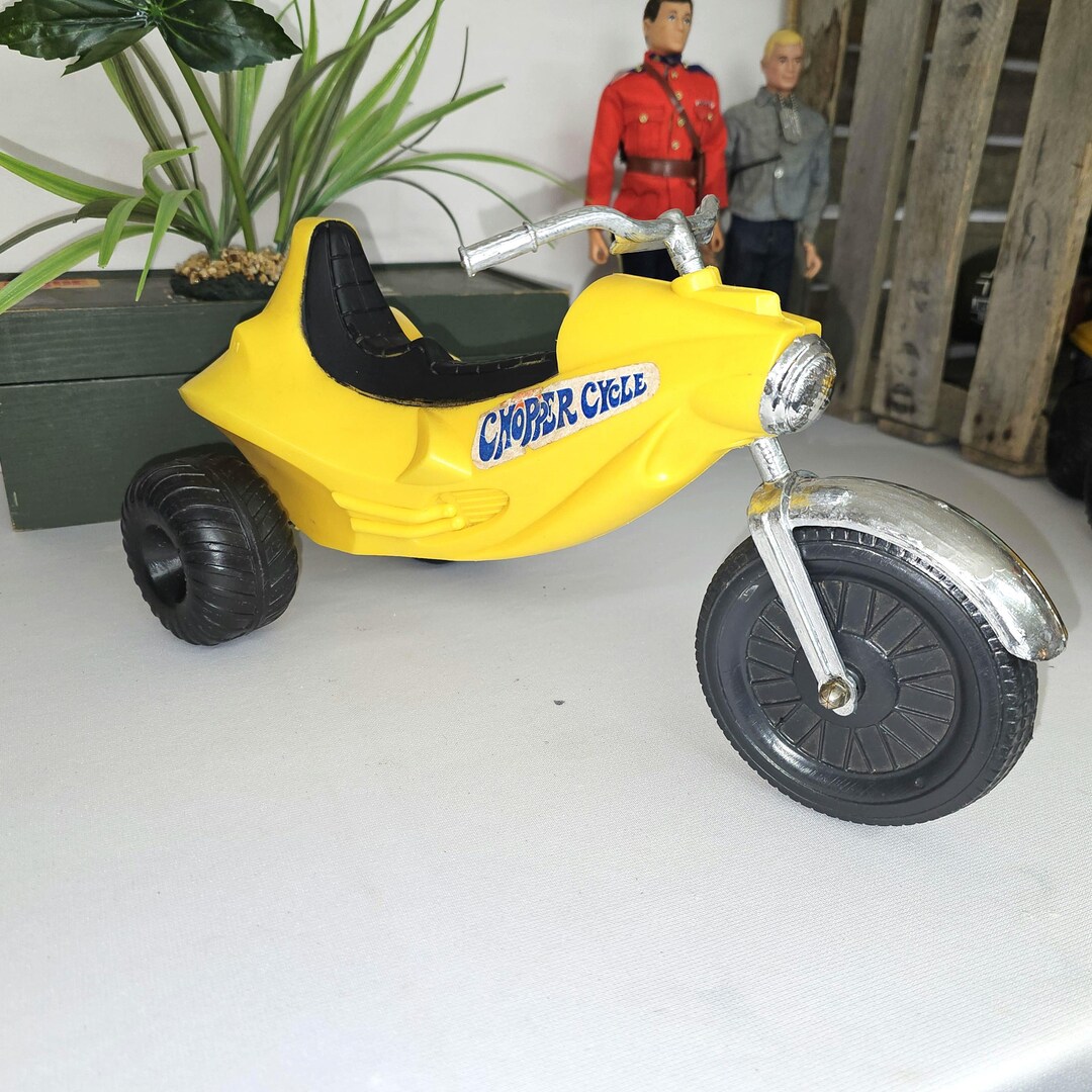 Vintage 1960s Irwin Action Transportation Chopper Cycle, Three Wheeler ...