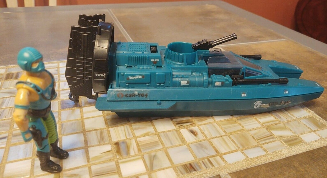 VARIANT 1984 Hasbro GI Joe Water Moccasin Complete Cobra ARAH - Etsy