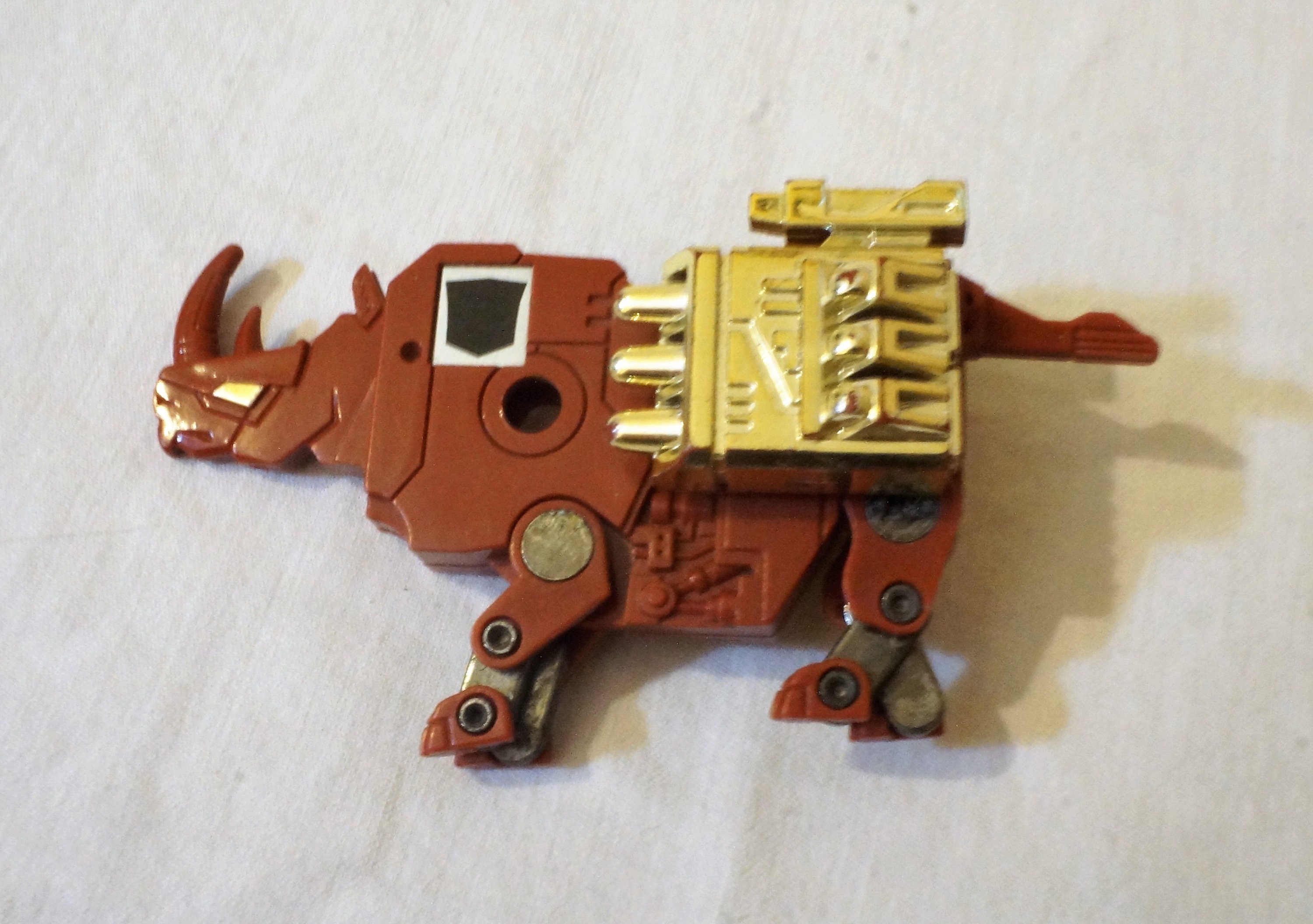 1986 Hasbro G1 Transformers Ramhorn rhinoceros micro cassette complete ...