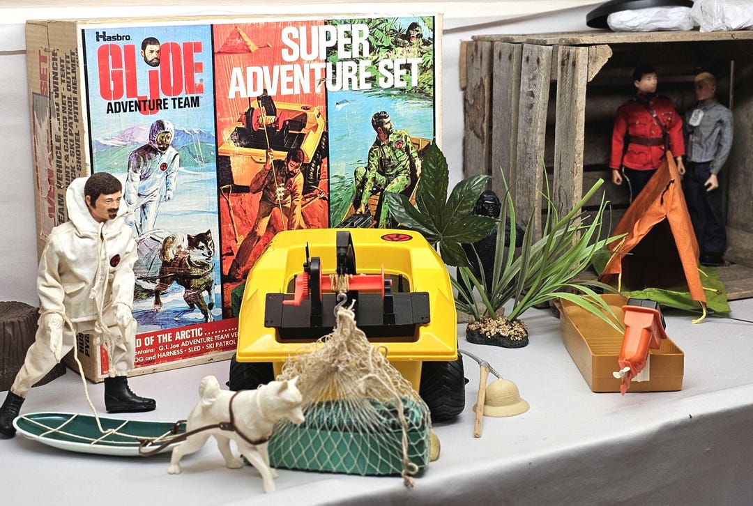 Vintage 1970 Hasbro GI Joe Adventure Team Sears Exclusive Super ...