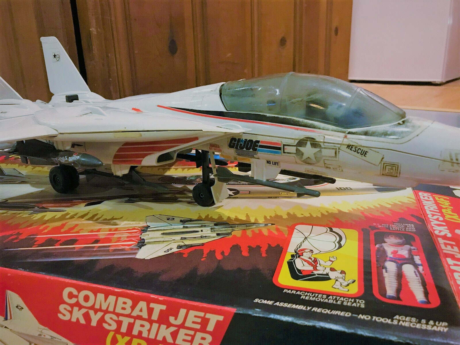 1983 Hasbro GI Joe Skystriker Complete With ACE, Sealed Blueprints ...