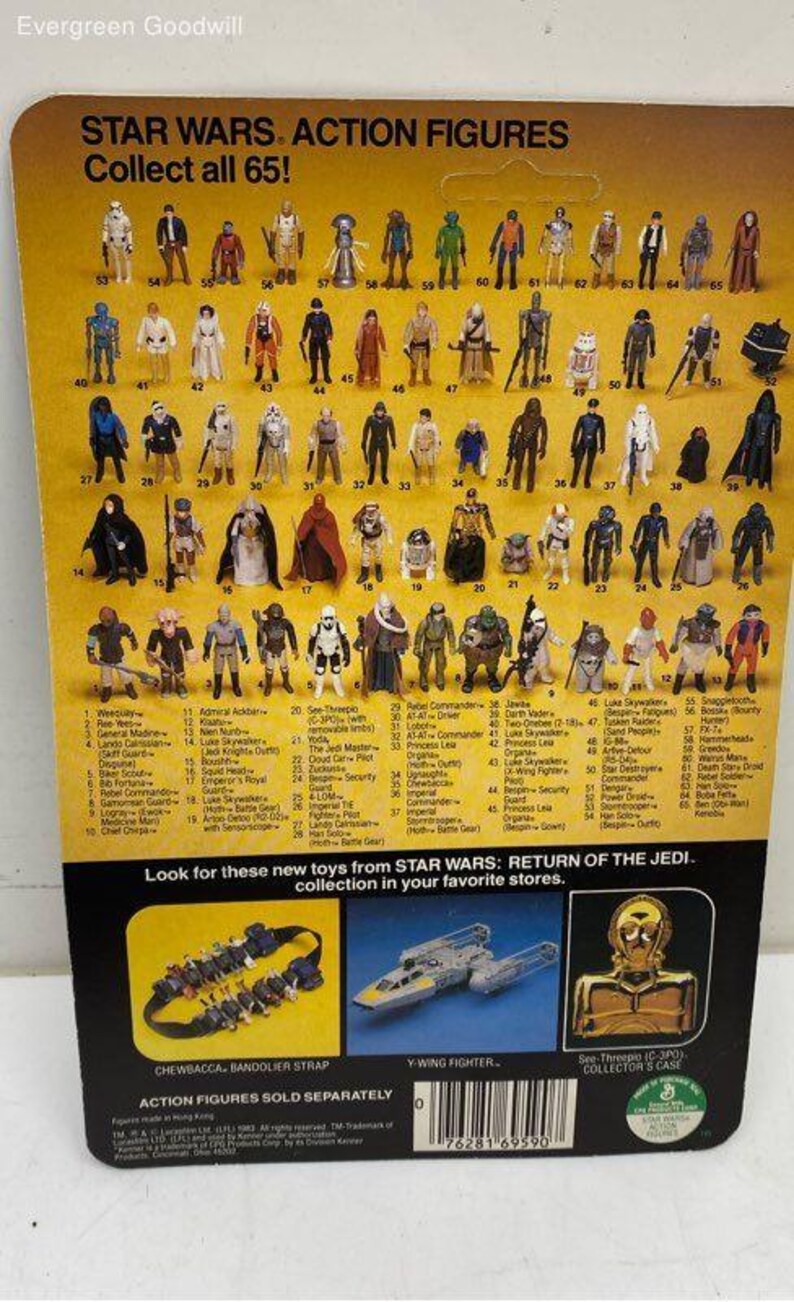 1985 Kenner Star Wars Chief Chirpa Mint on Card, MOC, Ewok - Etsy