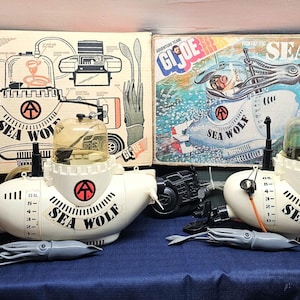 Vintage 1970s Hasbro GI Joe Adventure Team Fantastic Sea Wolf in ...