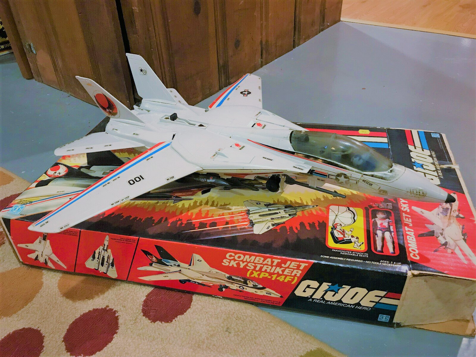 1983 Hasbro GI Joe Skystriker Complete With ACE, Sealed Blueprints ...