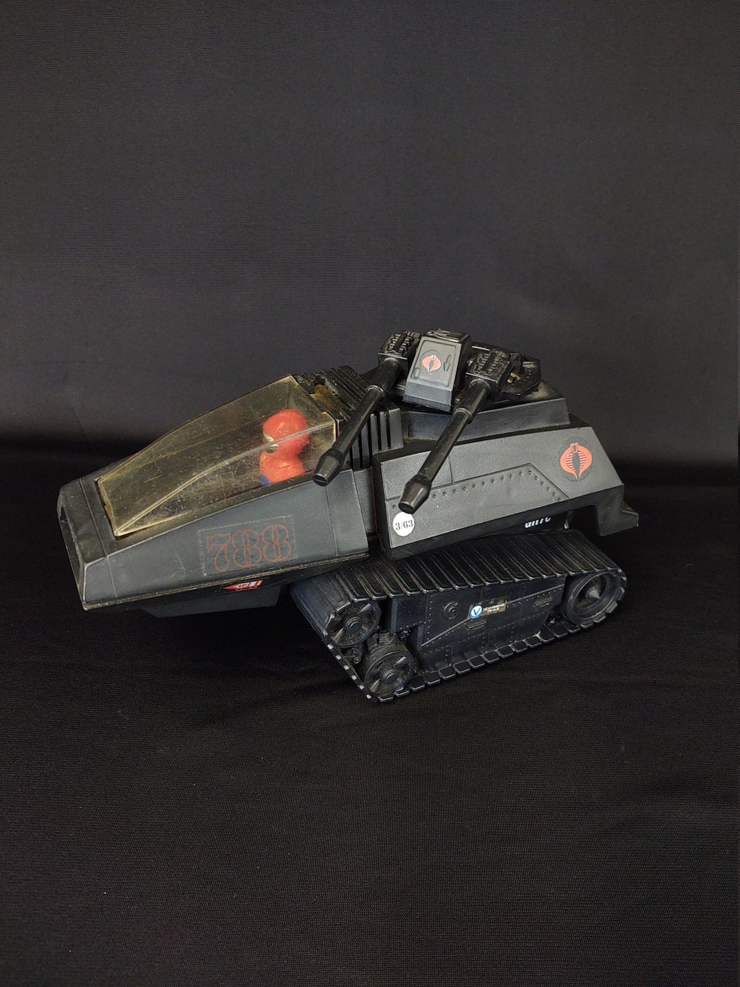 1983 Early Retail Hasbro GI Joe HISS Tank Complete With Driver, Hasbro ...