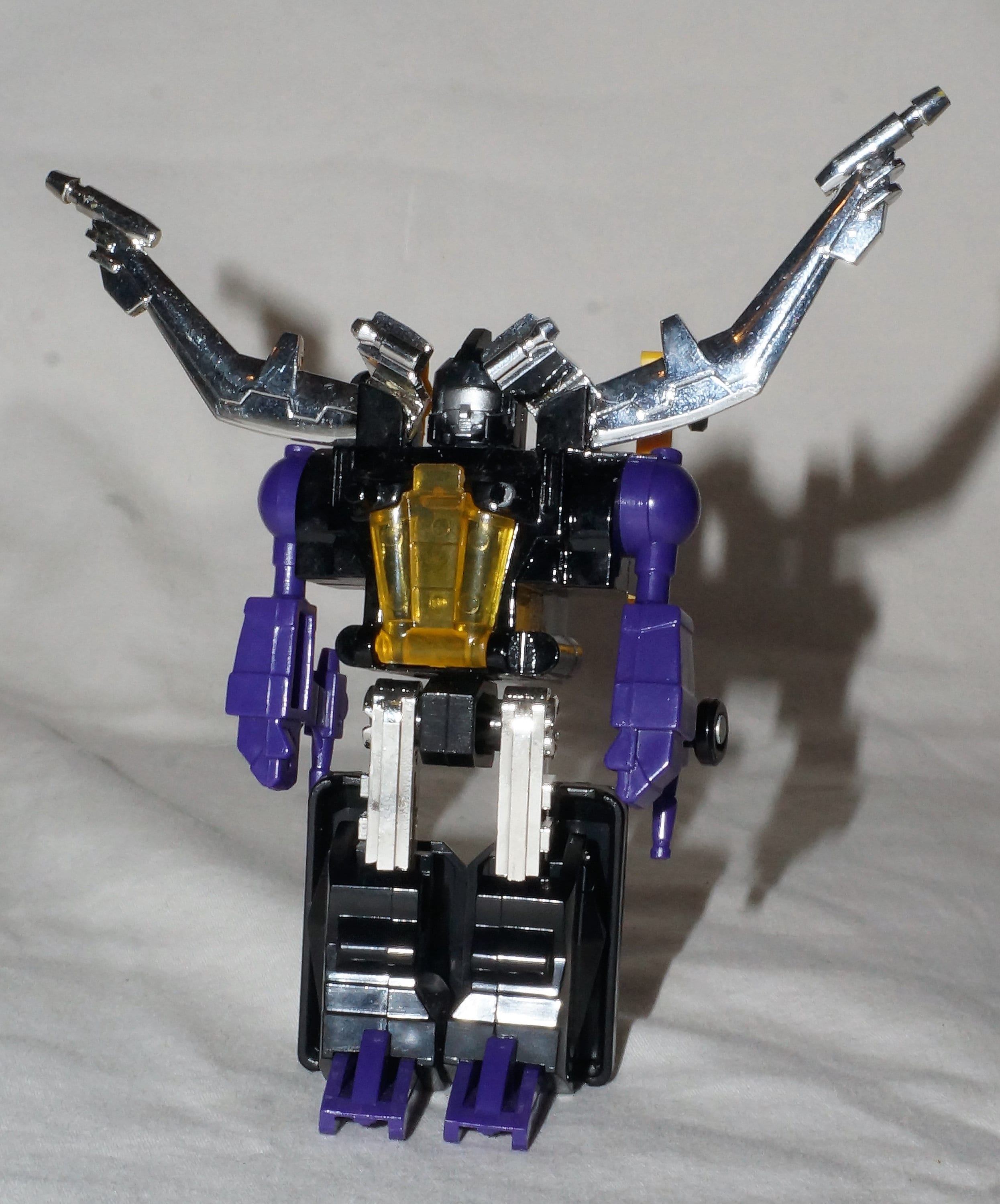 1985 G1 Takara Hasbro Transformers Shrapnel Great Chrome