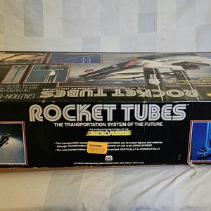 1979 Mego Micronauts Rocket Tubes Playset, Working in Original Box! - Etsy