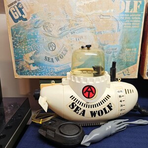 Vintage 1970s Hasbro GI Joe Adventure Team Fantastic Sea Wolf in ...