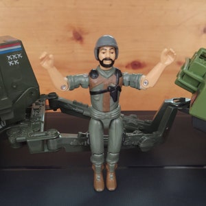 1982 Hasbro G.I. Joe VAMP Jeep and HAL, Complete With Clutch, File Card ...