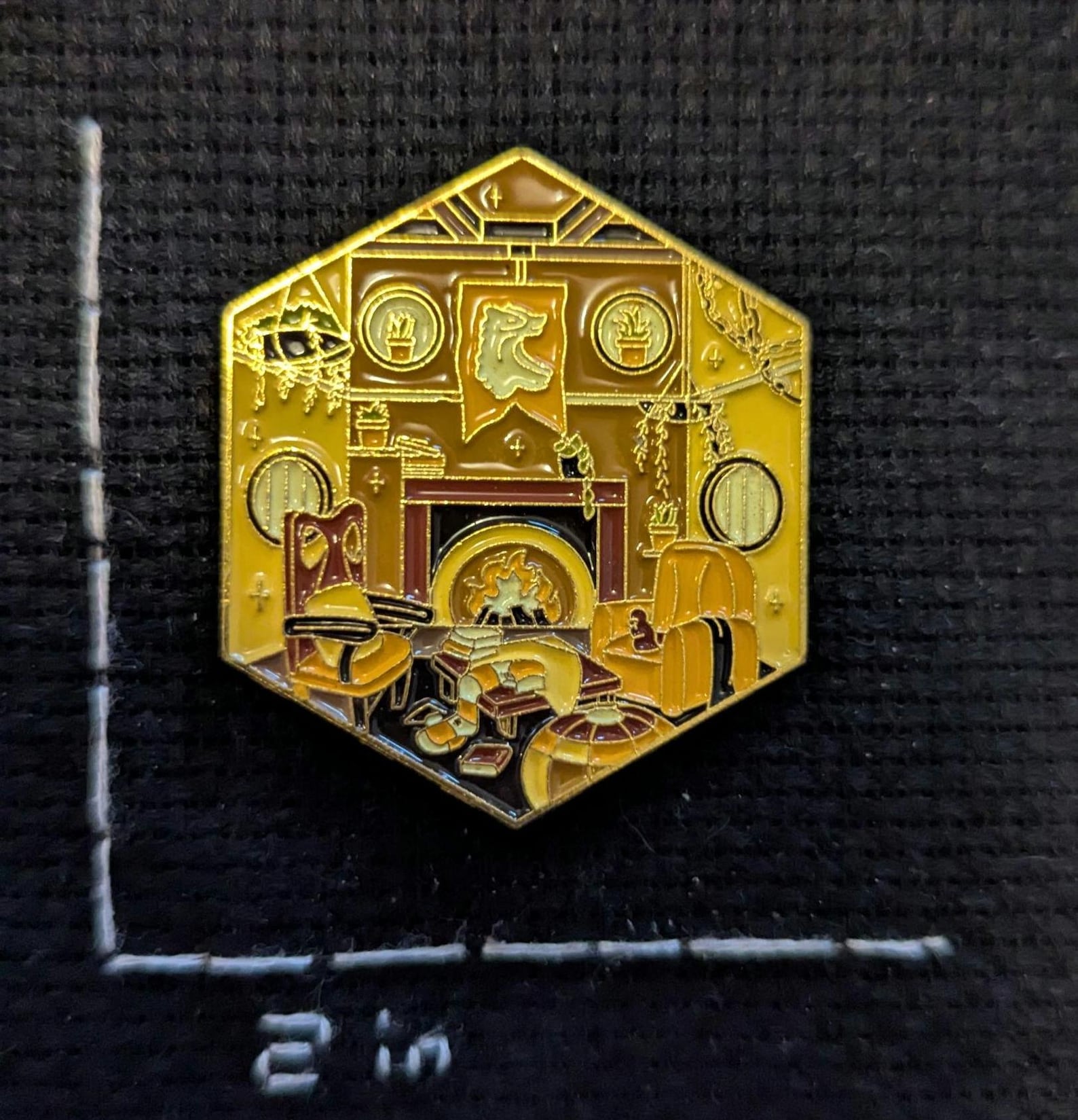 Harry Potter Hogwats House Themed Needle Minder - Etsy
