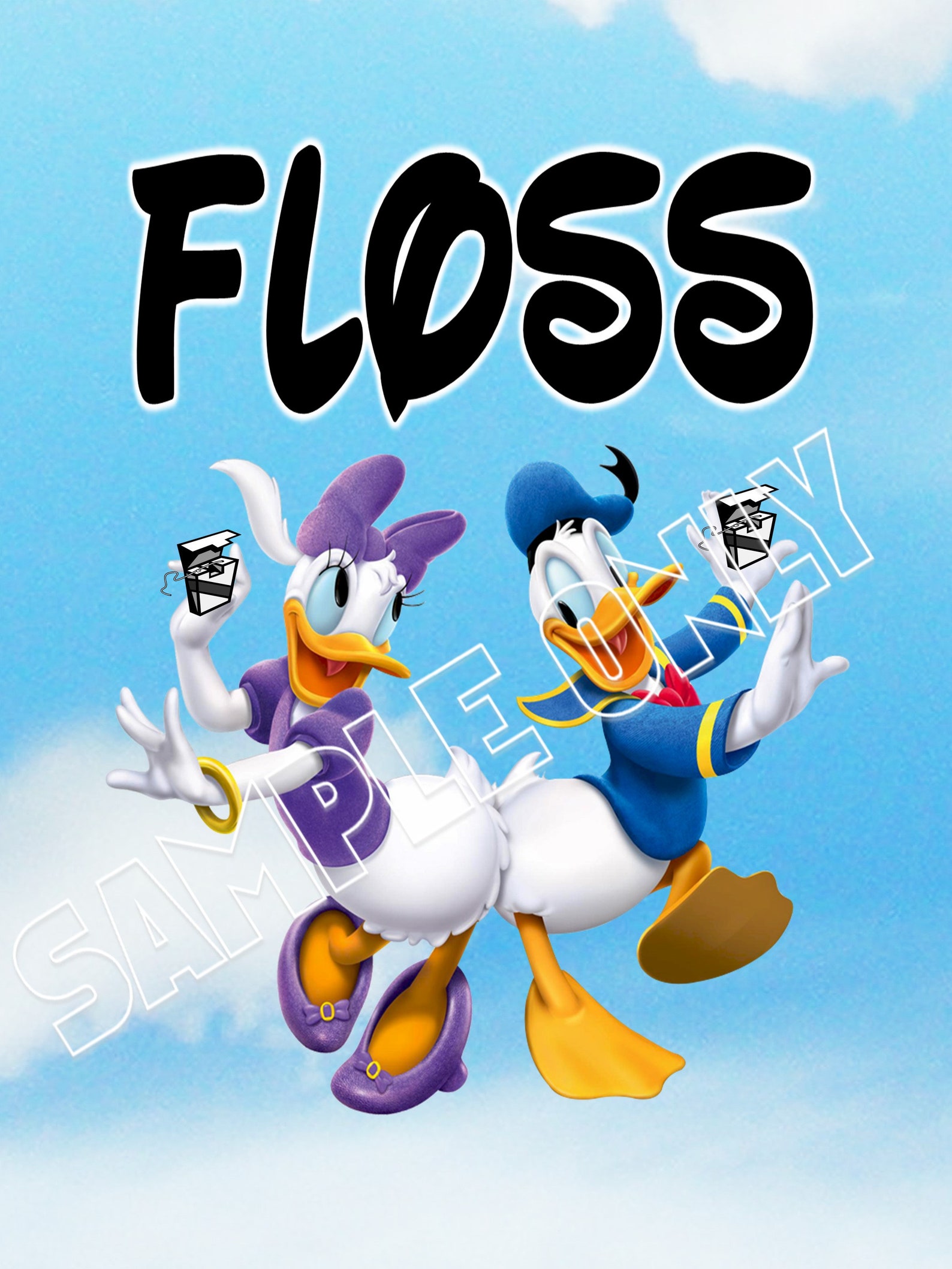 Mickey Mouse Clubhouse Wash Brush Floss Flush Kids Bathroom - Etsy