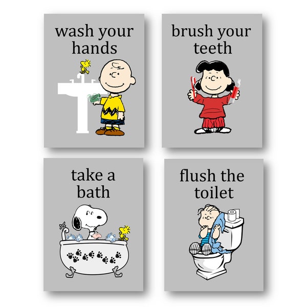 Snoopy Wall Art - Etsy