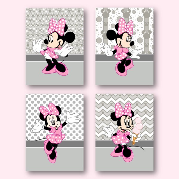 Minnie Mouse Room Decor - Etsy