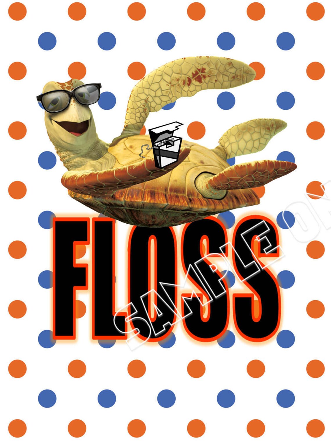 Finding Nemo Dory Wash Brush Floss Flush Kids Bathroom Decor - Etsy