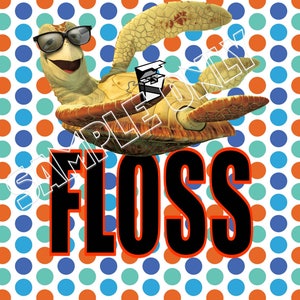 Finding Nemo Version 2 Wash Brush Floss Flush Kids Bathroom - Etsy