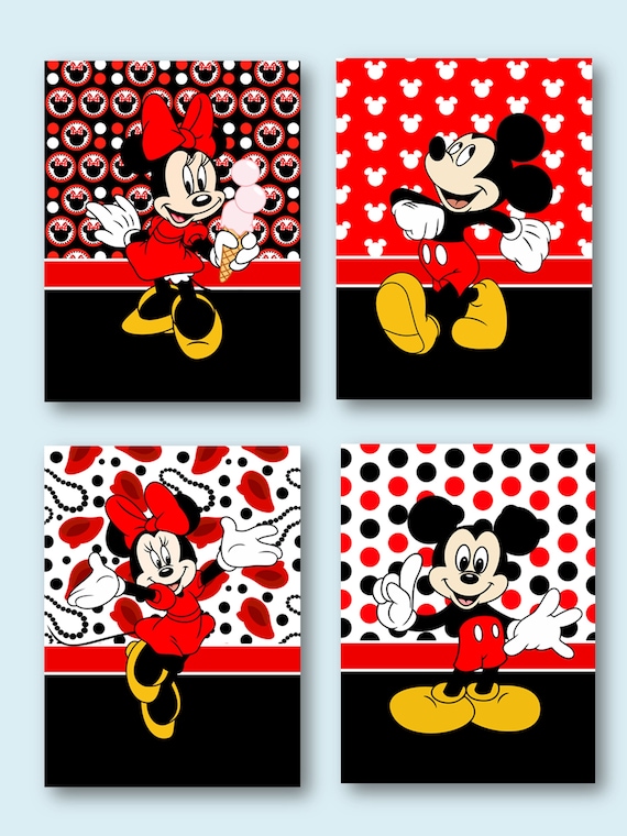 Mickey Mouse Red