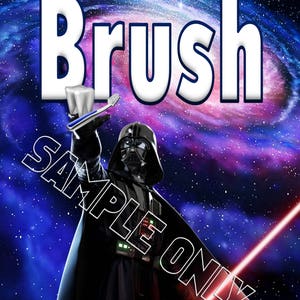 Star Wars Wash Brush Floss Flush Kids Bathroom Decor Wall Art Prints - Etsy