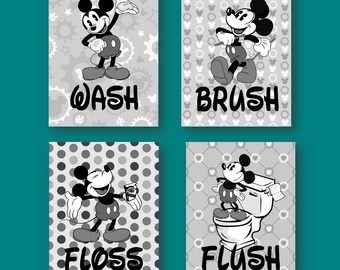 Mickey Mouse Decor | Etsy
