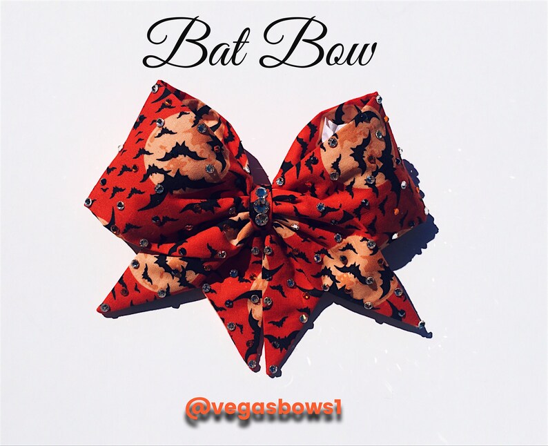 Bat Bow - Etsy