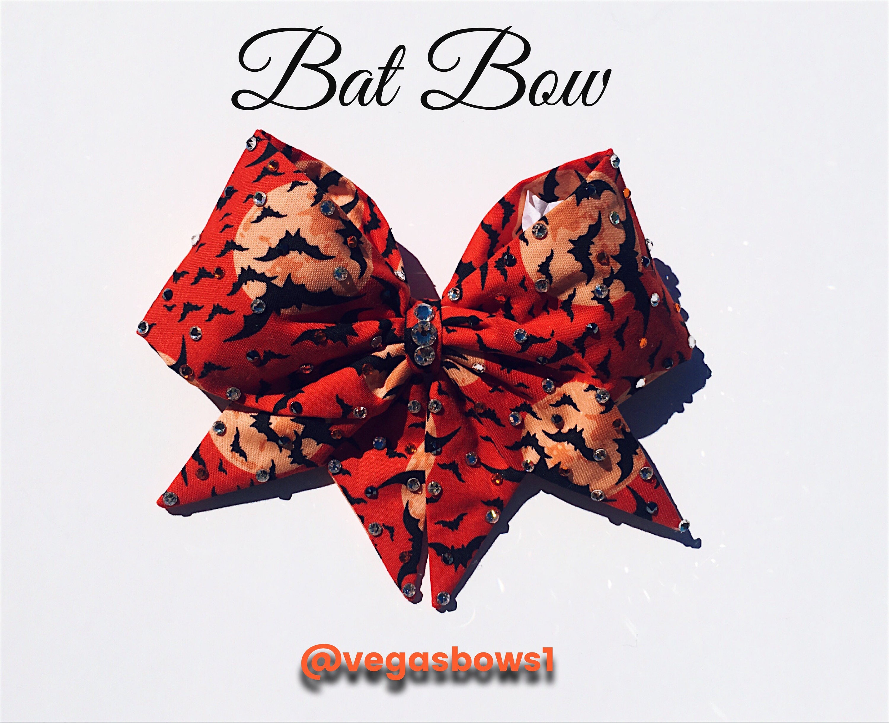 Bat Bow - Etsy