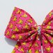 Pink Pikachu Bow - Etsy