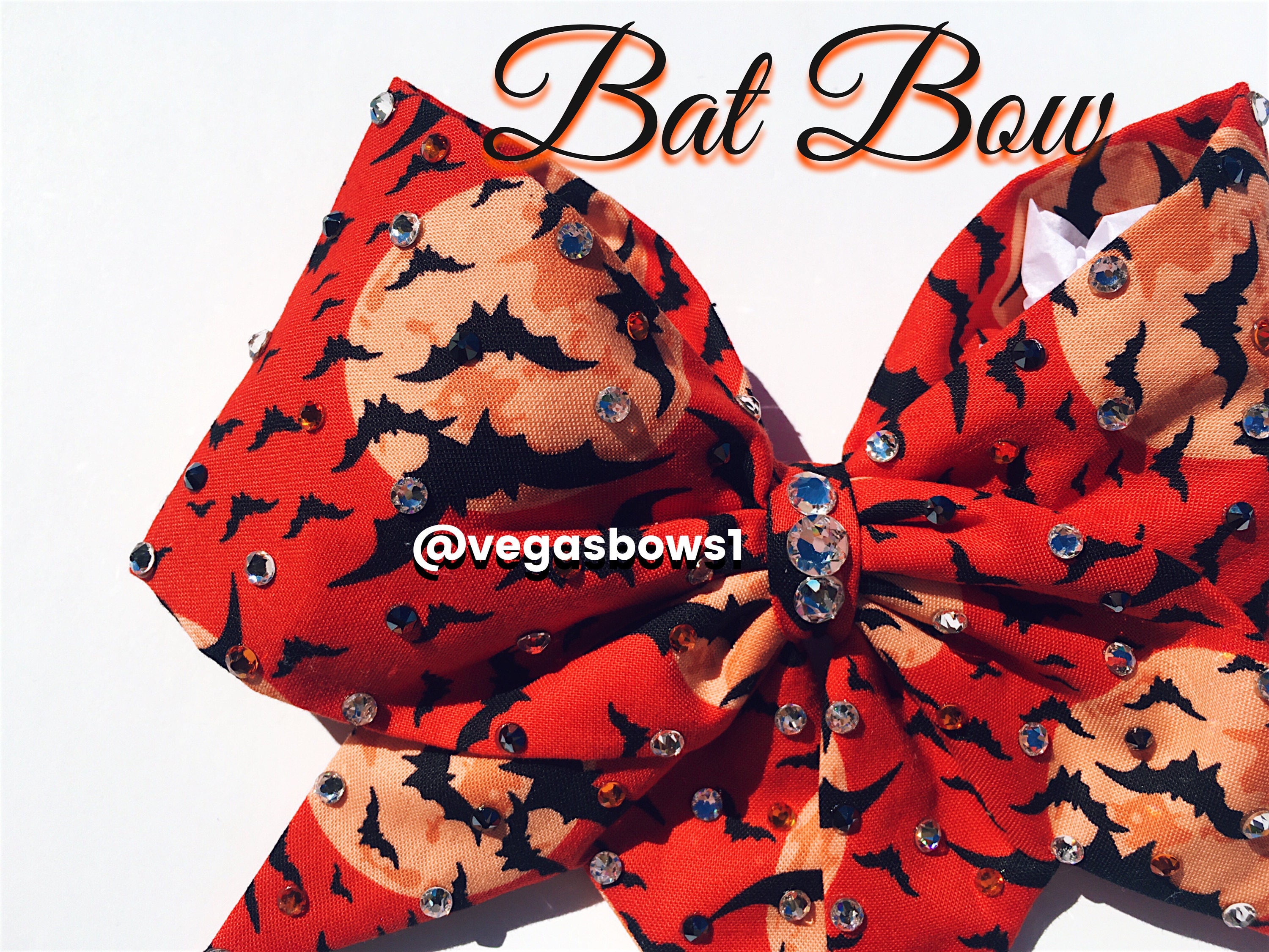 Bat Bow | Etsy