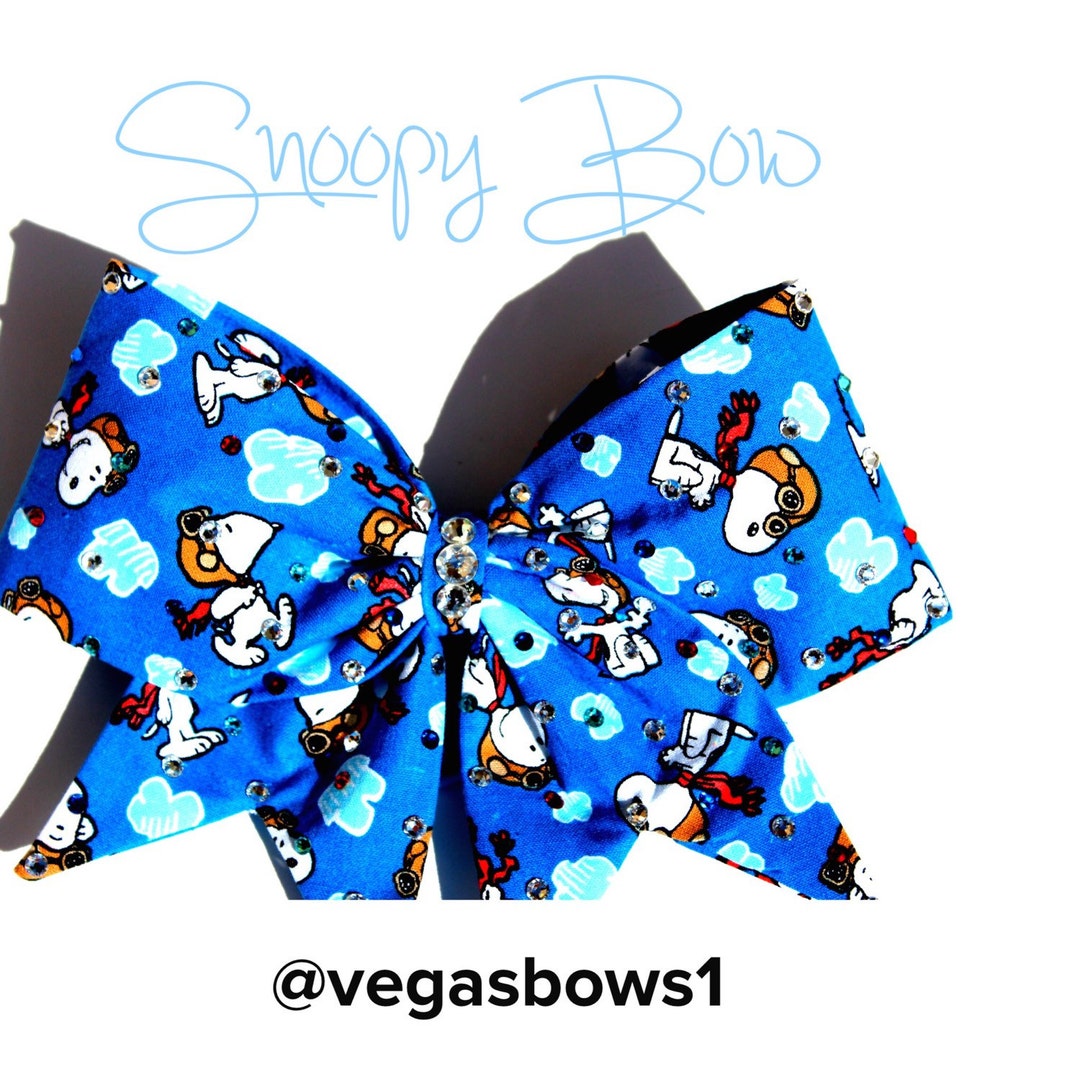 Snoopy Bow - Etsy