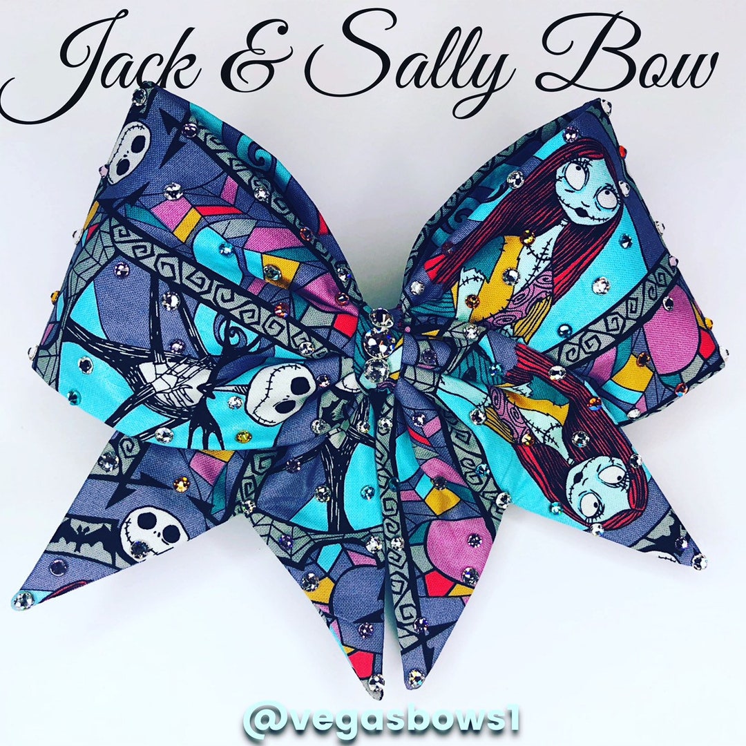 Jack and Sally Bow - Etsy