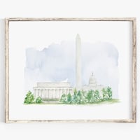 Washington D.C. City Prints Set of 6, Washington D.C. Photo Poster ...
