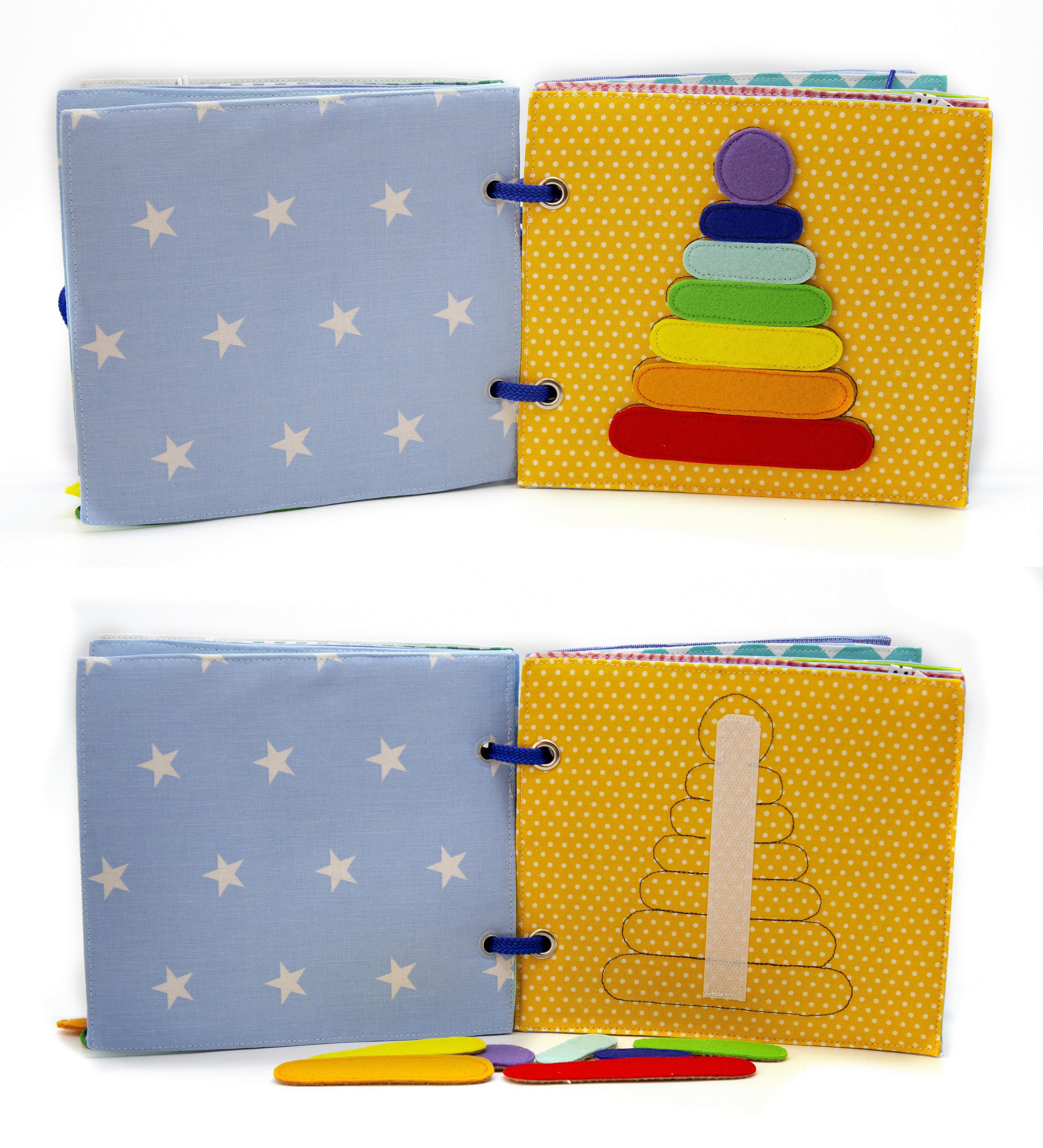 My First Soft Book Fabric Baby Cloth Books Education Toys | Etsy