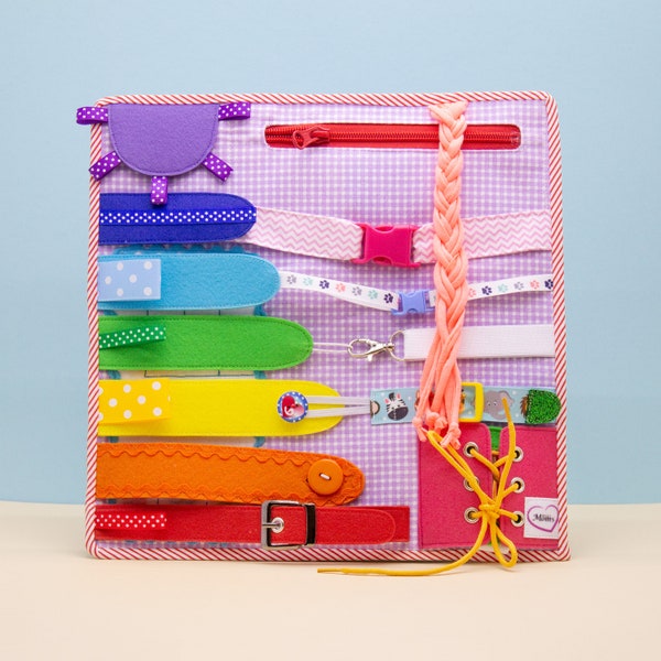 Toddler Busy Board - Etsy