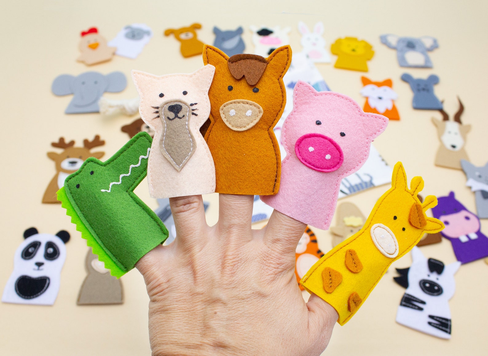 Felt Finger Puppets, Montessori Materials, Fidget Toys, Waldorf Toys ...