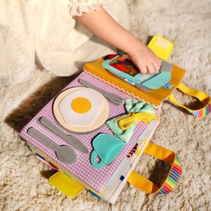 Interactive Baby Activity Book - Montessori Toy for Toddlers ...