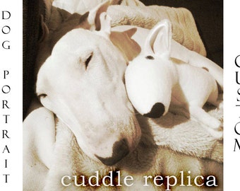 Custom dog portrait soft toy dog replica TO ORDER | Etsy