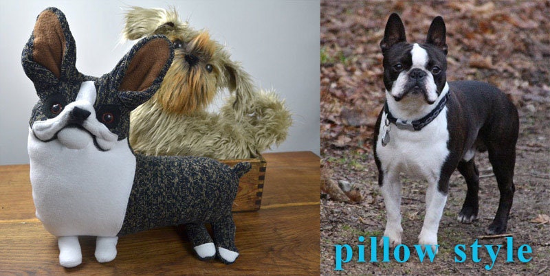 Custom Dog Plush Replica, Personalized Pet Portrait - Etsy Canada