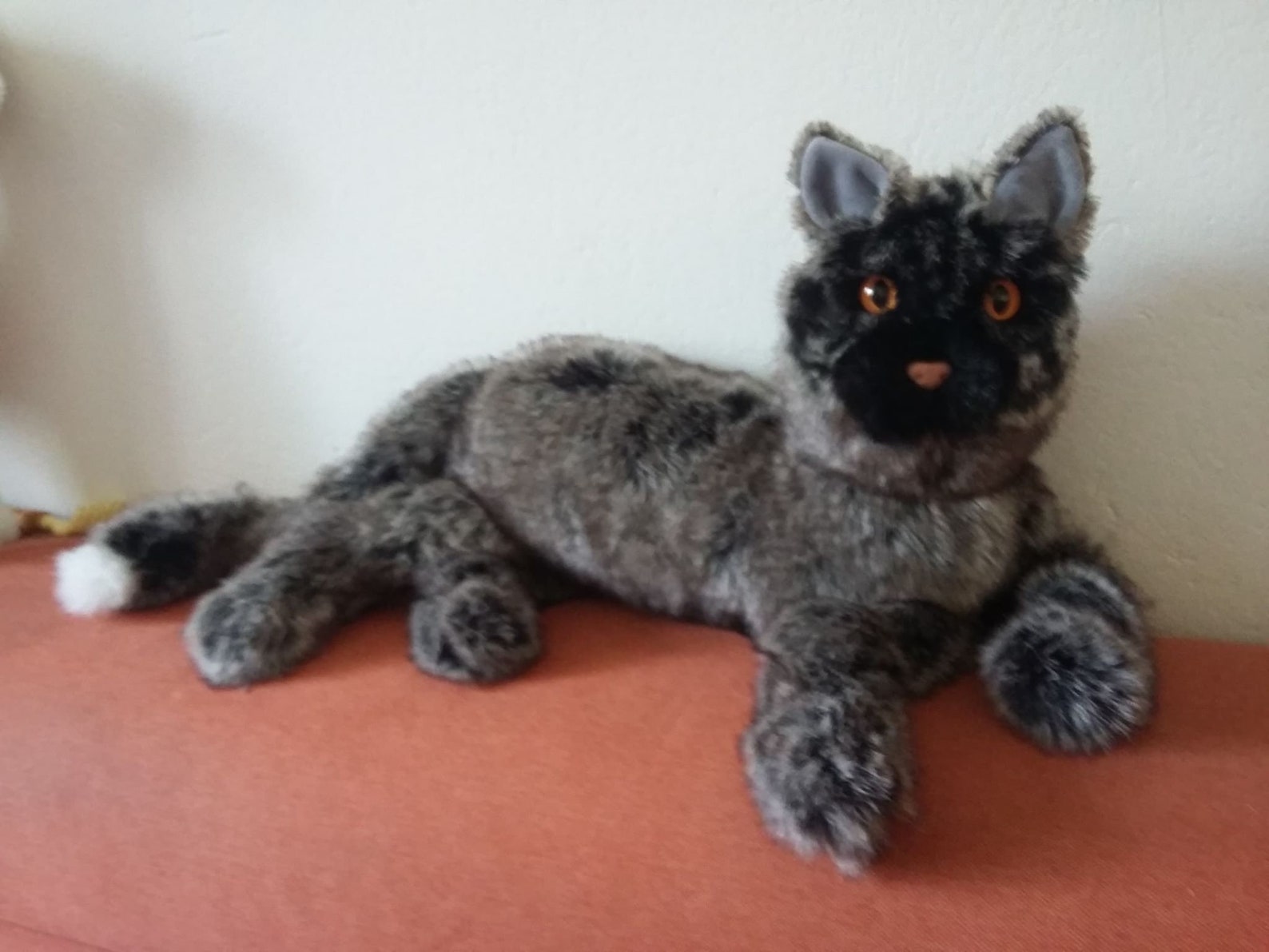 Custom Cat Portrait, Soft Toy Cat Replica TO ORDER, Personalized Cat's ...