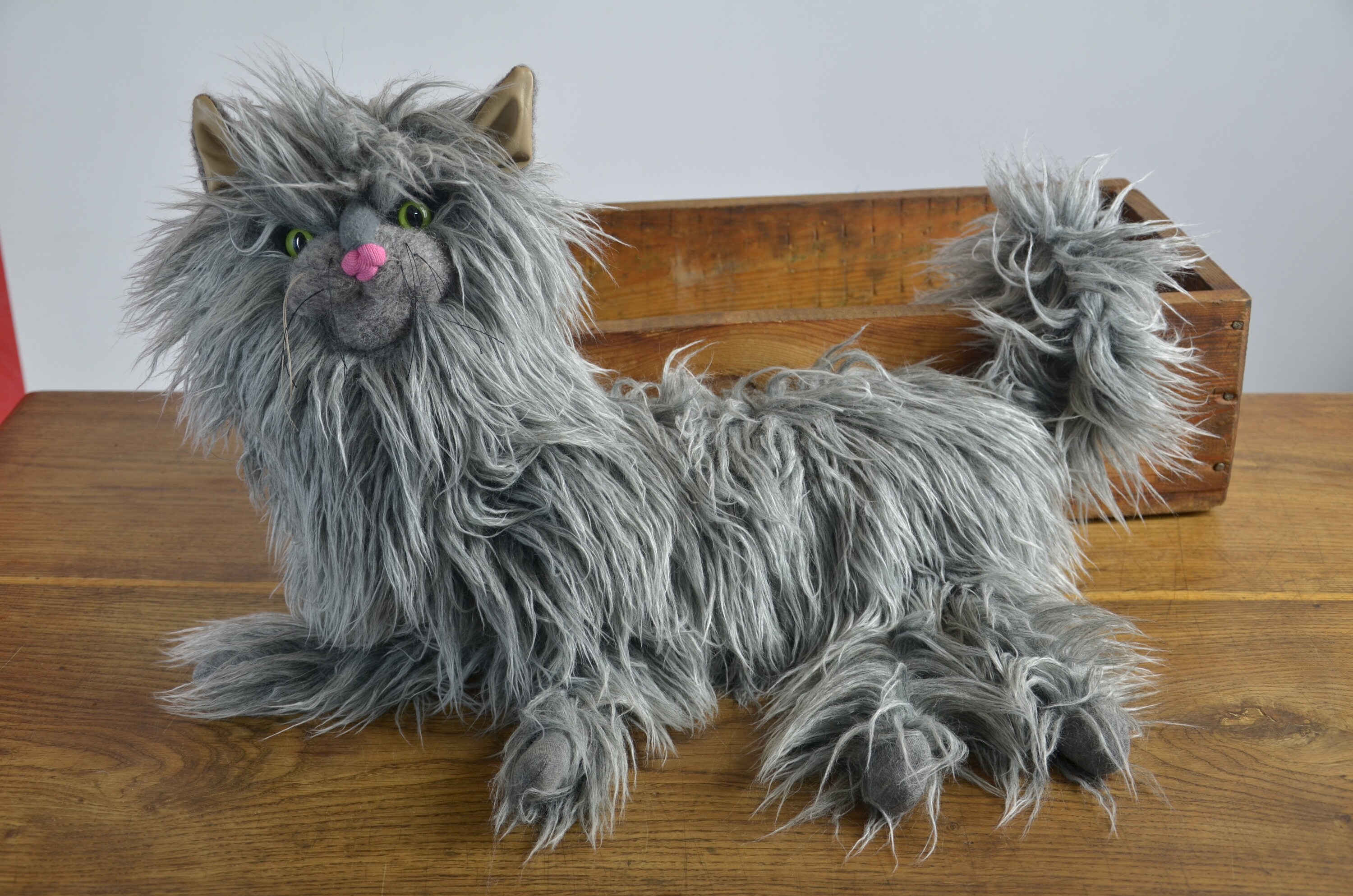 Custom Cat Portrait, Soft Toy Cat Replica TO ORDER, Personalized Cat's ...