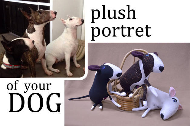 Custom Dog Plush Replica, Personalized Pet Portrait - Etsy Canada
