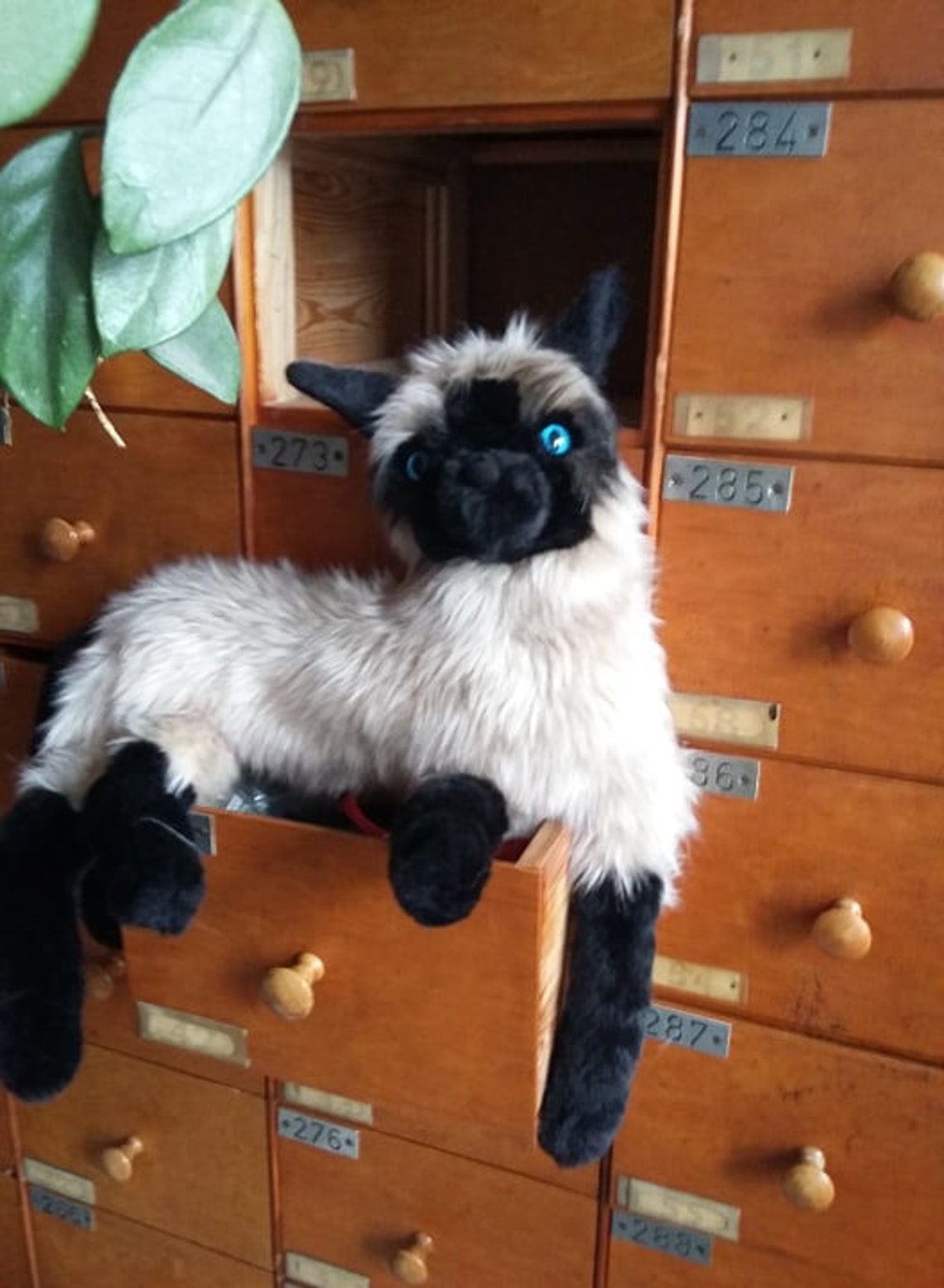 Custom Cat Portrait Soft Toy Cat Replica TO ORDER - Etsy