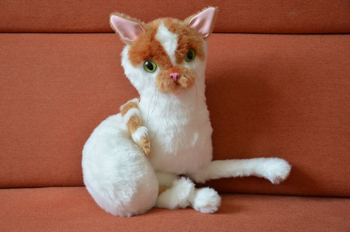 Custom Cat Portrait Soft Toy Cat Replica TO ORDER - Etsy