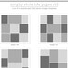 4x8 Digital Photo Collage Page Templates v1 Simple, Easy, Modern ...