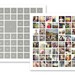20x20 Digital Photo Collage Templates (v1) Simple, Easy, Modern & White ...