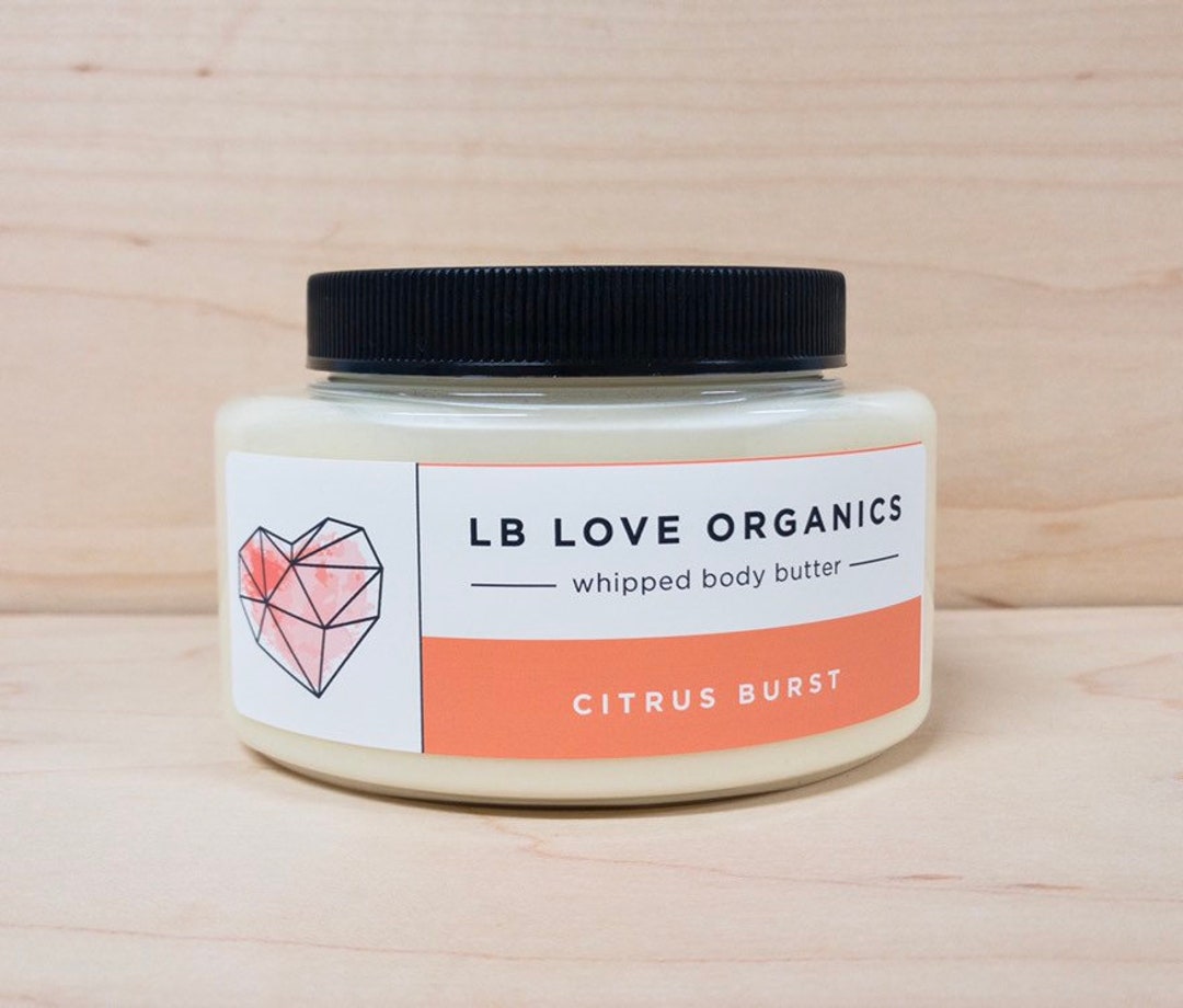 Body Butter Citrus Burst Organic Body Butter Shea Butter - Etsy