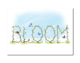 Nature word art | Etsy