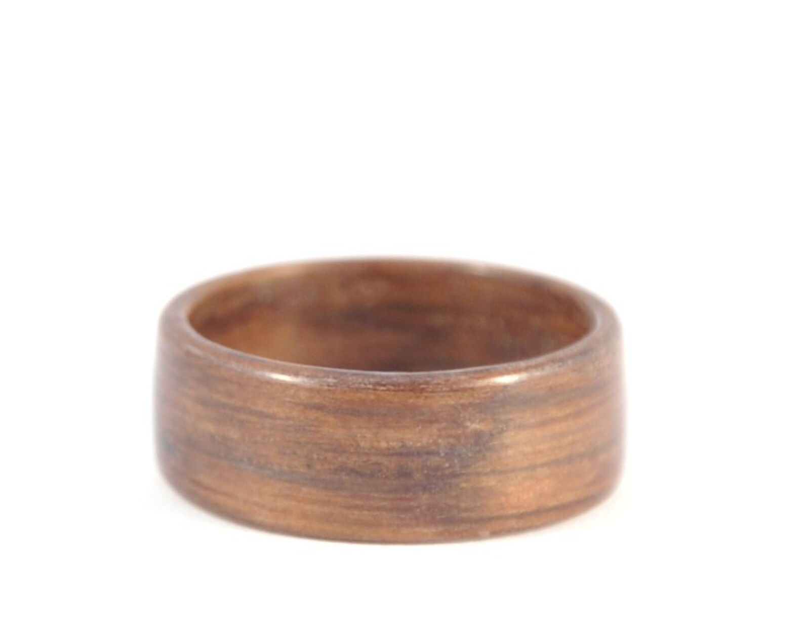 5th Anniversary Gift Wood Ring, Minimalist Wood Ring, Womens Wood Ring ...
