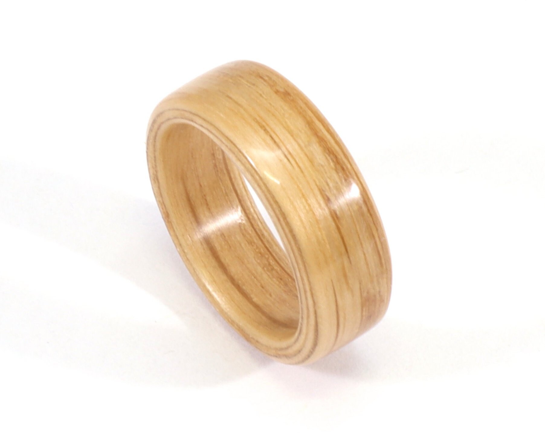 Oak Wooden Ring, Wood Ring, Tree Ring. Engagement Ring, Wedding Ring ...
