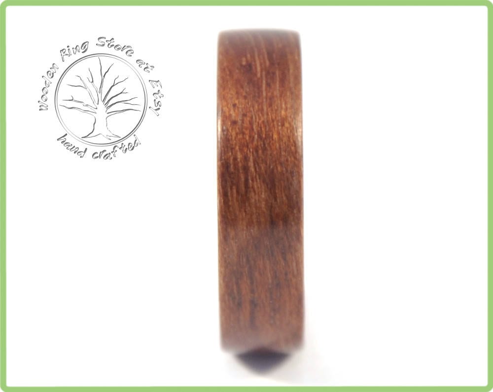 Walnut Wooden Ring. Engagement Ring, Wedding Ring, Anniversary Gift ...
