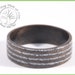 Black Walnut Thin Seashell Infinity Ring Inlay Rustic - Etsy